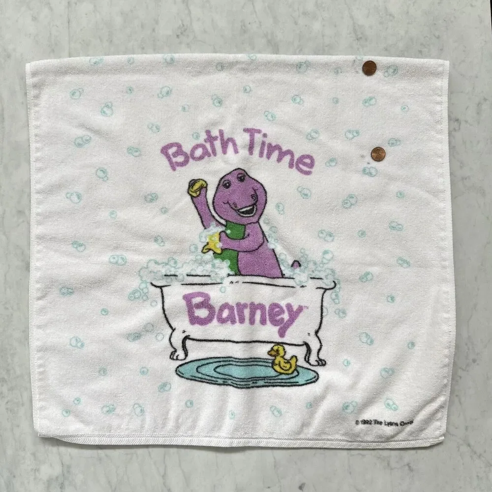 Barney Purple Dinosaur | Bath | Vintage Barney Purple Dinosaur Bath ...